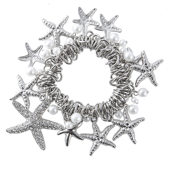 Bracelet - Starfish Stretch Bracelet – The Bling Castle